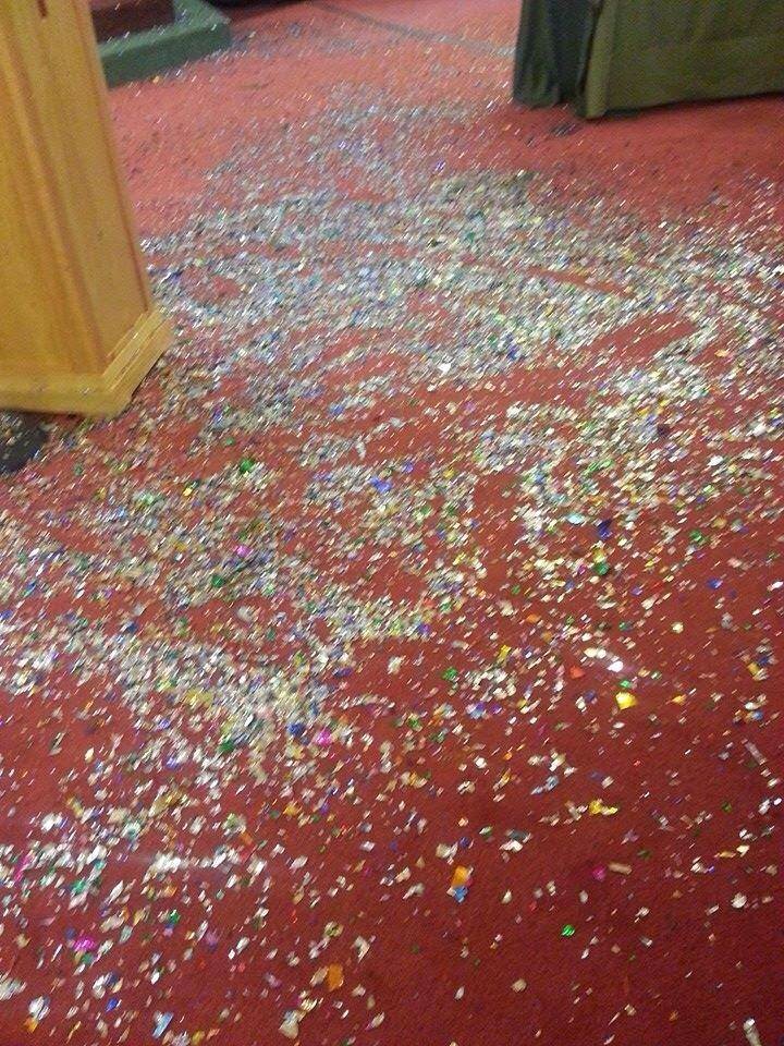 Tell The Stories: The Time We Had a Confetti Explosion in the Sanctuary