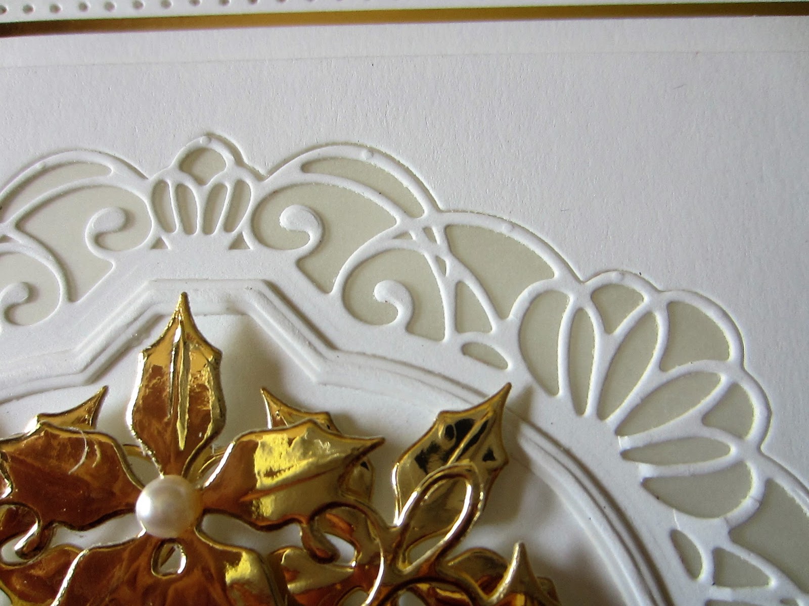 PartiCraft (Participate In Craft): Elegant Gold Card