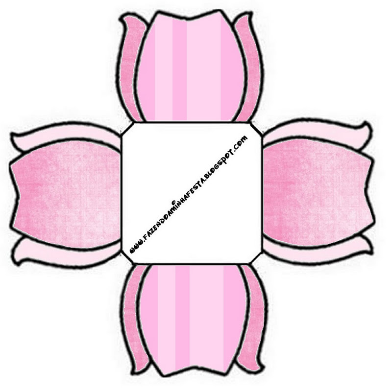Pink Stripes: Free Printable Boxes. - Oh My Fiesta! in english