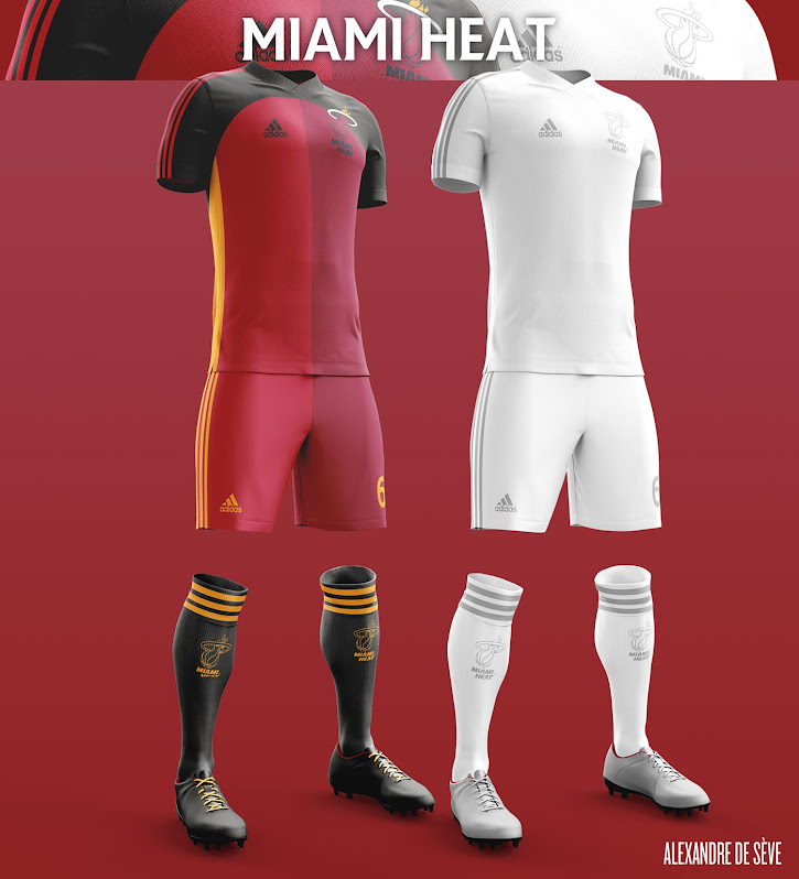 NBA Football Concept Kits Revealed - Footy Headlines