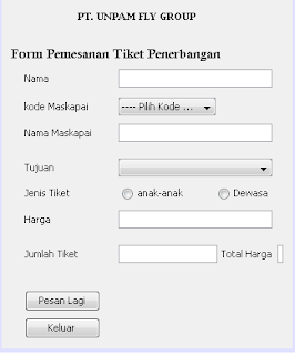FP Learning: Program Java Sederhana Transaksi Pembelian Tiket Pesawat ...