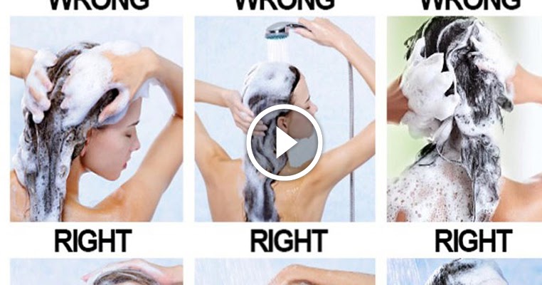 How To Wash Your Hair Properly At Home, Such A Amazing Tips - Style ...