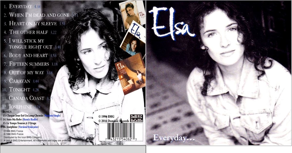 MUSICOLLECTION: ELSA - Everyday - CDALBUM - 1996 - 2016