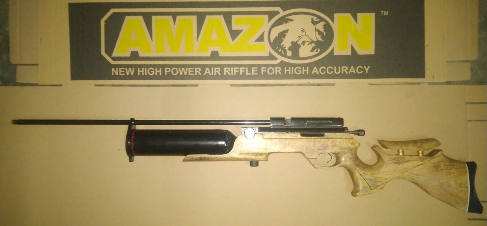 Amazon High Power Air Rifle .117: PCP Amazon High Power