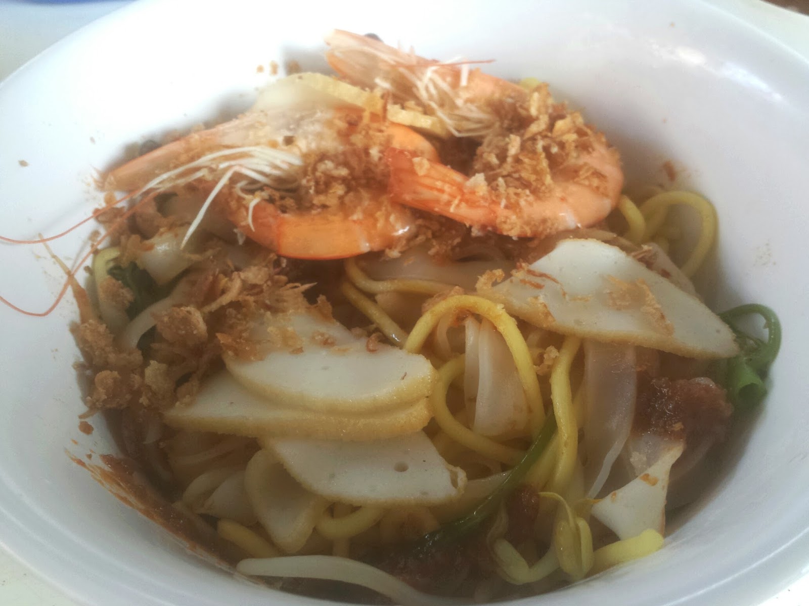 Somewhere in Singapore Blog: Ah Lipp Famous Penang Prawn Mee - 2nd visit
