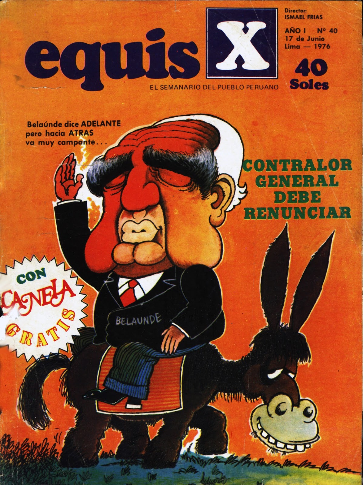 La Nuez: Galería de portadas de la revistas EQUIS X
