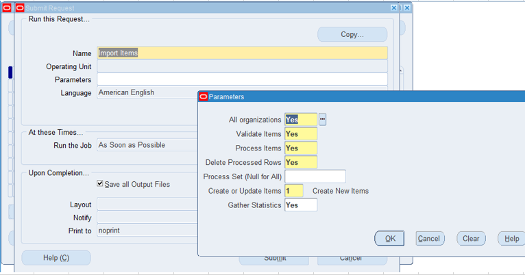 Oracle Application S Blog Item Import Interface In Oracle Apps R12