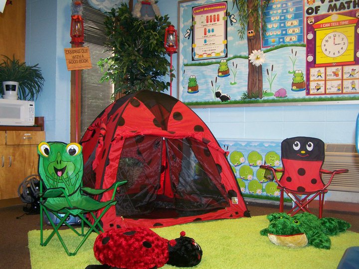 Camping Themed Classrooms - Clutter-Free Classroom