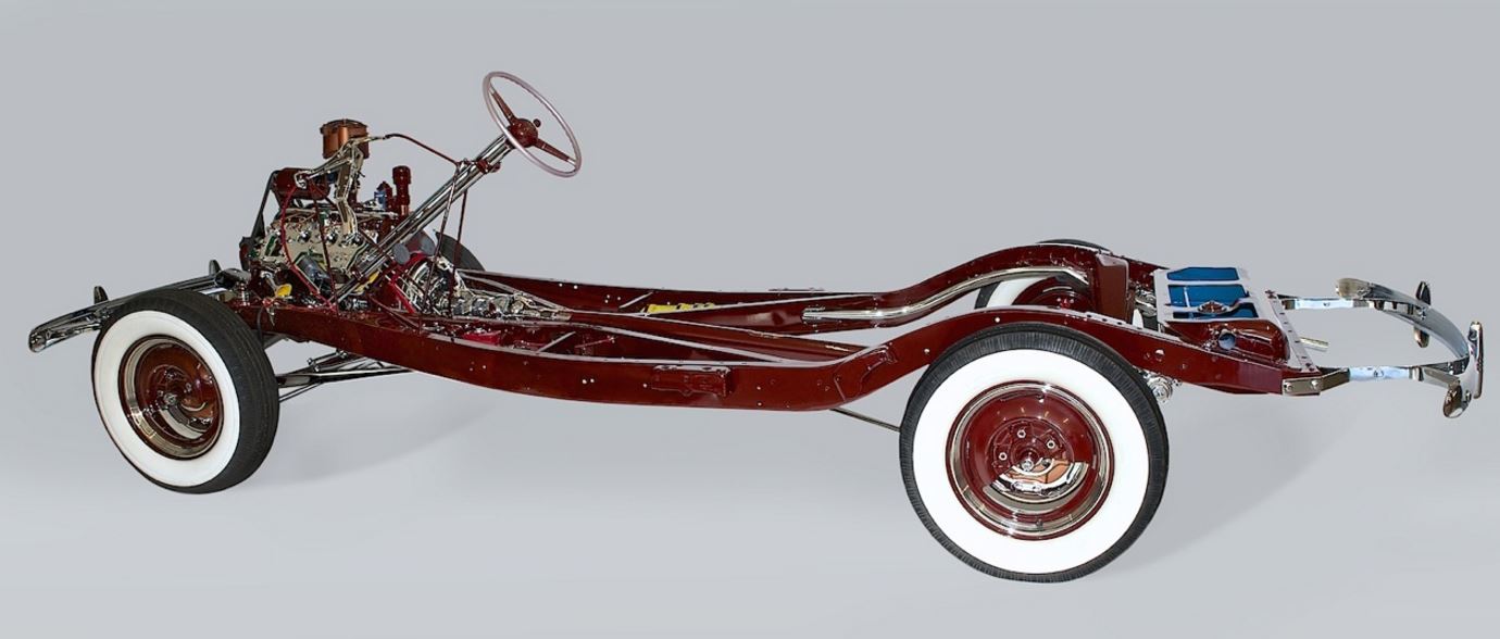 Just A Car Guy: a 1940 Ford cutaway chassis and running gear bought ...
