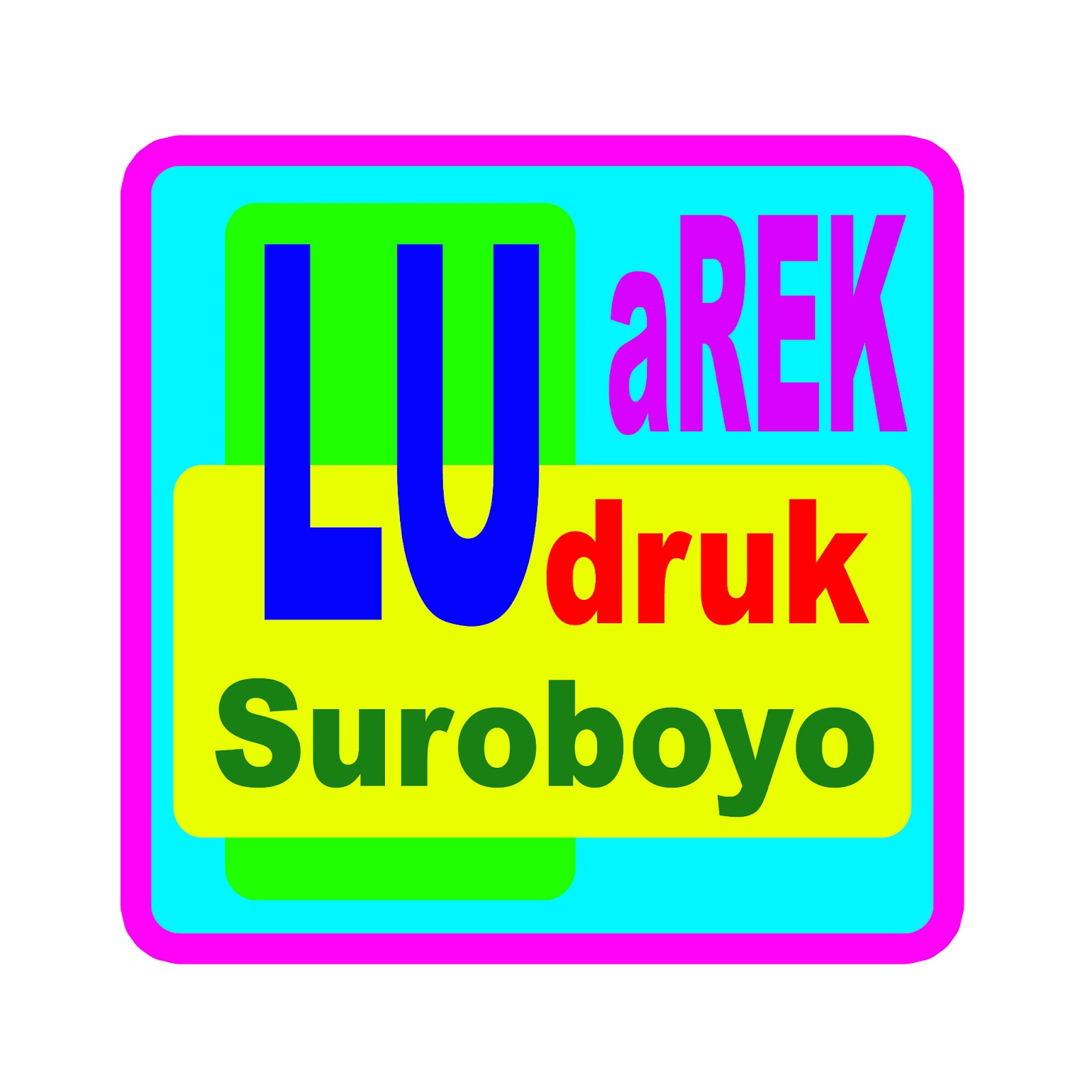 Cak Handoko Ludruk: LOGO LUDRUK AREK SUROBOYO