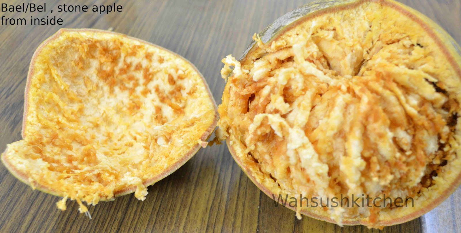 Wah "Sush" kitchen: Bael Ka Sharbat(stone apple or wood apple cooler)