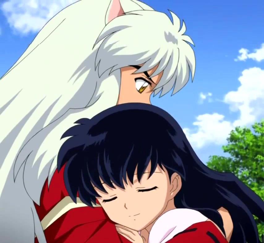 Inuyasha: Inuyasha y Aome.