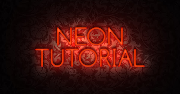 How To Create a Realistic NEON Text Effect in Photoshop | dR Design ...