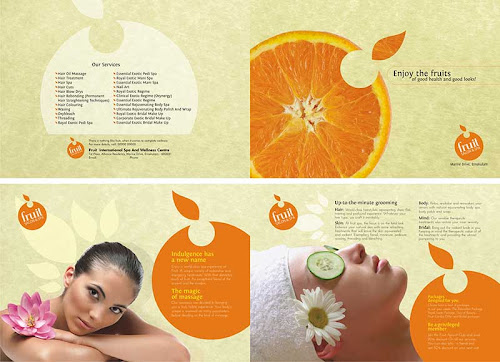 Contoh Flyer Produk Spa dan Wellness | Jasa Desain Brosur