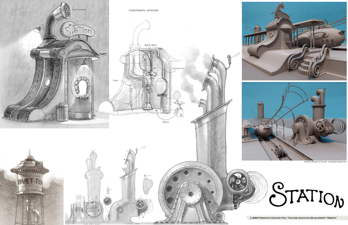 Living Lines Library: Robots (2005) - Visual Development > Environment ...