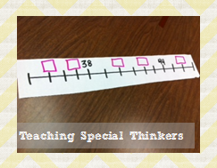 Human Number Line - Teaching Special Thinkers