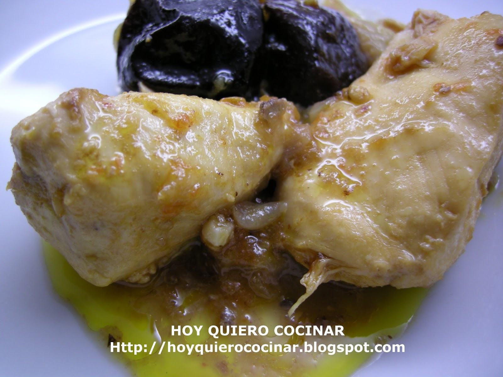 Hoy Quiero Cocinar: Pollo con ciruelas pasas
