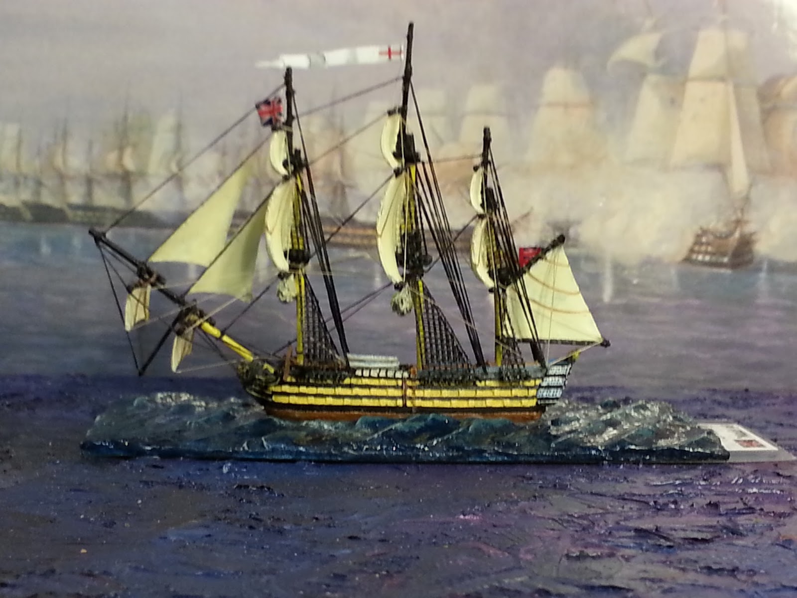 A Miniatures Hobby Room: GHQ Boyne Class HMS Prince of Wales 98 Gun 2nd ...