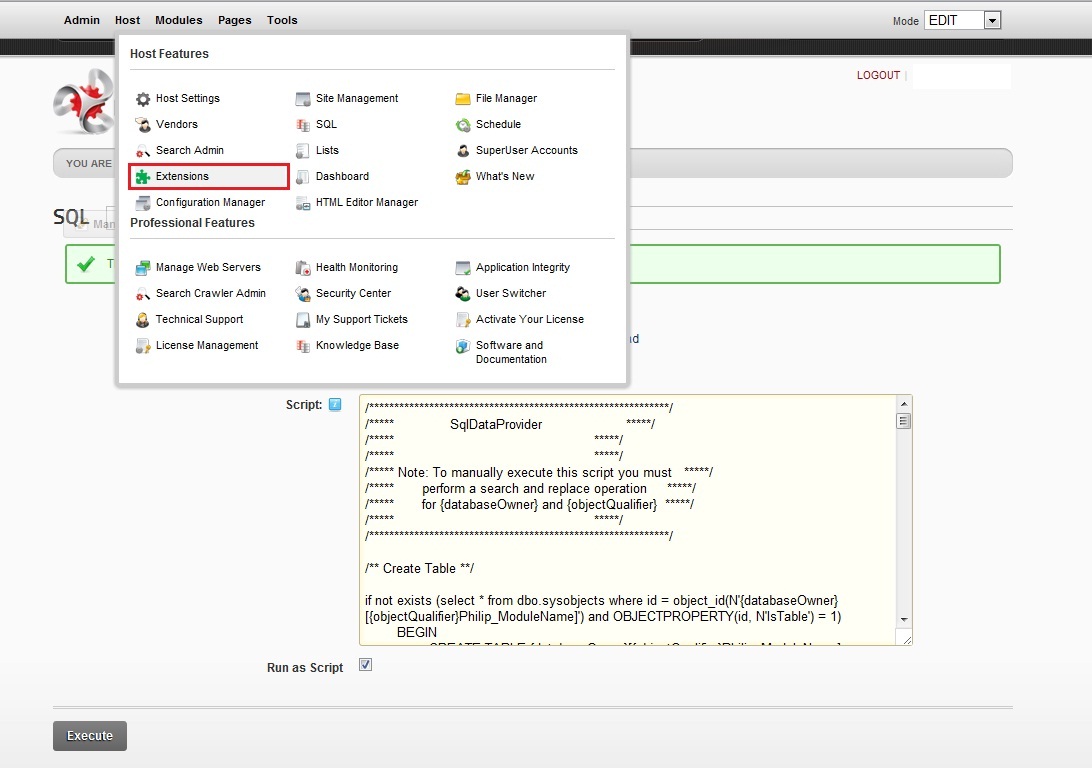 dotnet tutorials: How to create a custom module in DNN 6