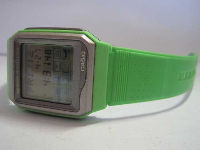 c a p t a i n s t o r e: VINTAGE CASIO DATABANK VDB 101 INVISIBLE GREEN ...