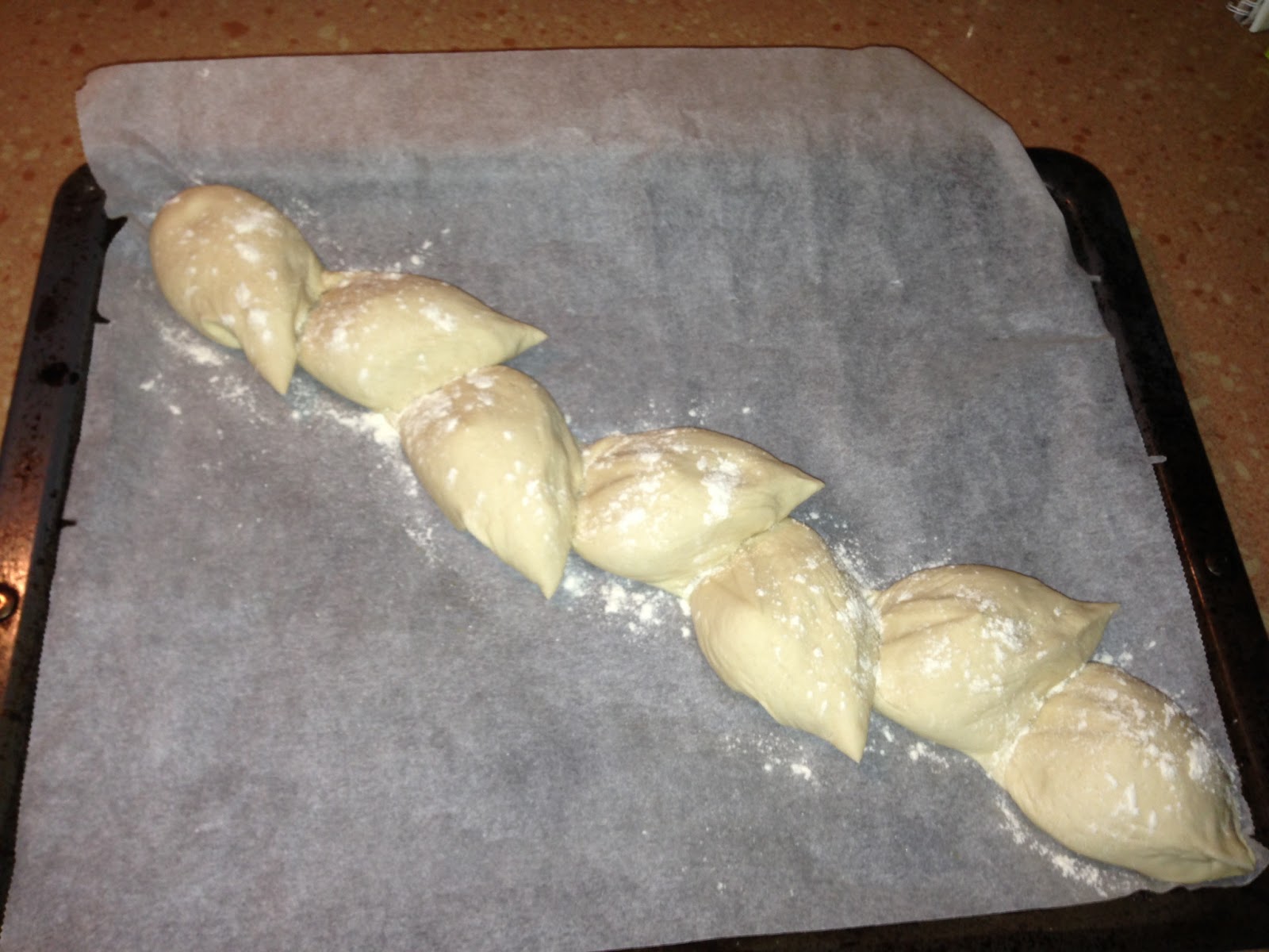 No sólo de lechuga...: Pan de espiga (pain d'epi)