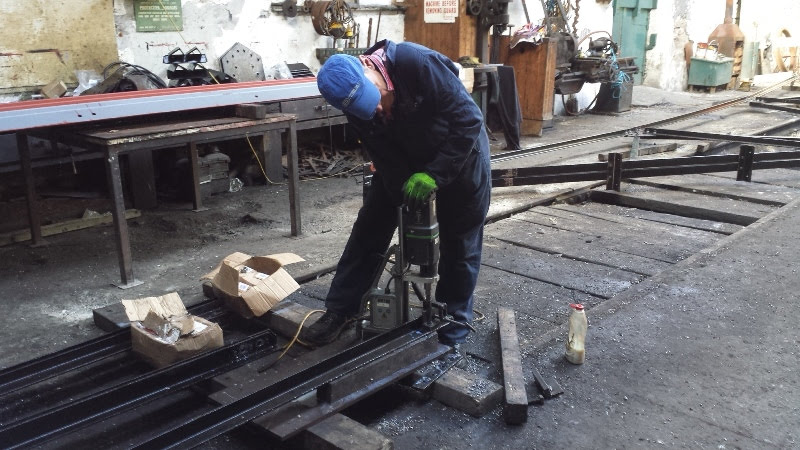 Tanfield Railway Blog: Trusses & Buffers