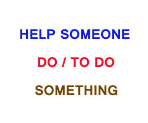 Help someone do something or help someone to do something? | MyEZEnglish