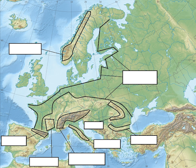 Blog de sociales Abraham Jesús Fernández: PHYSICAL MAP OF THE ...