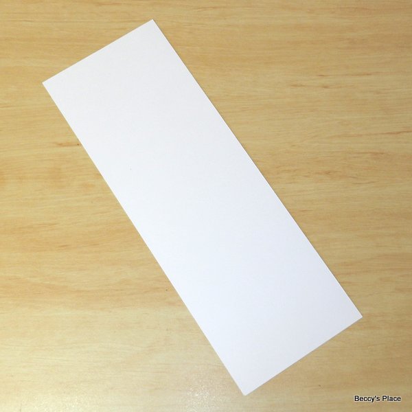 Beccy's Place: Tutorial - Flap Fold Card