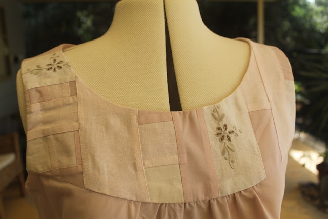 Frances Lee Studio: Sew Along New Look 6871 - Week 2. The Yoke.