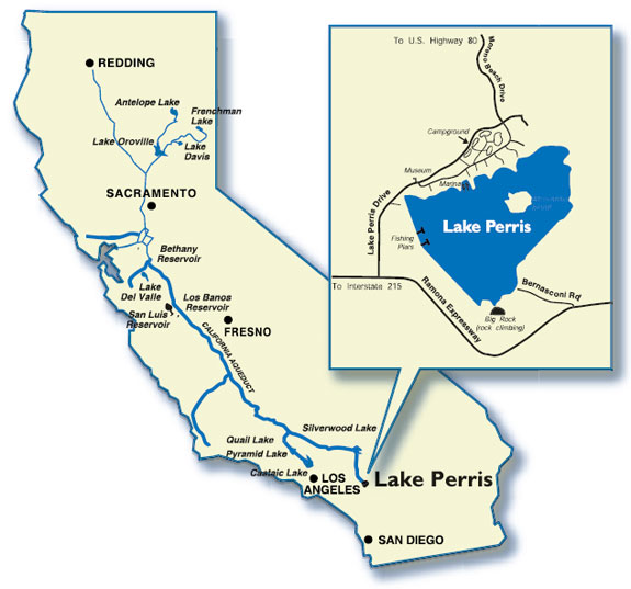 Wes' Travels to California Lakes: Lake Perris - Riverside County ...