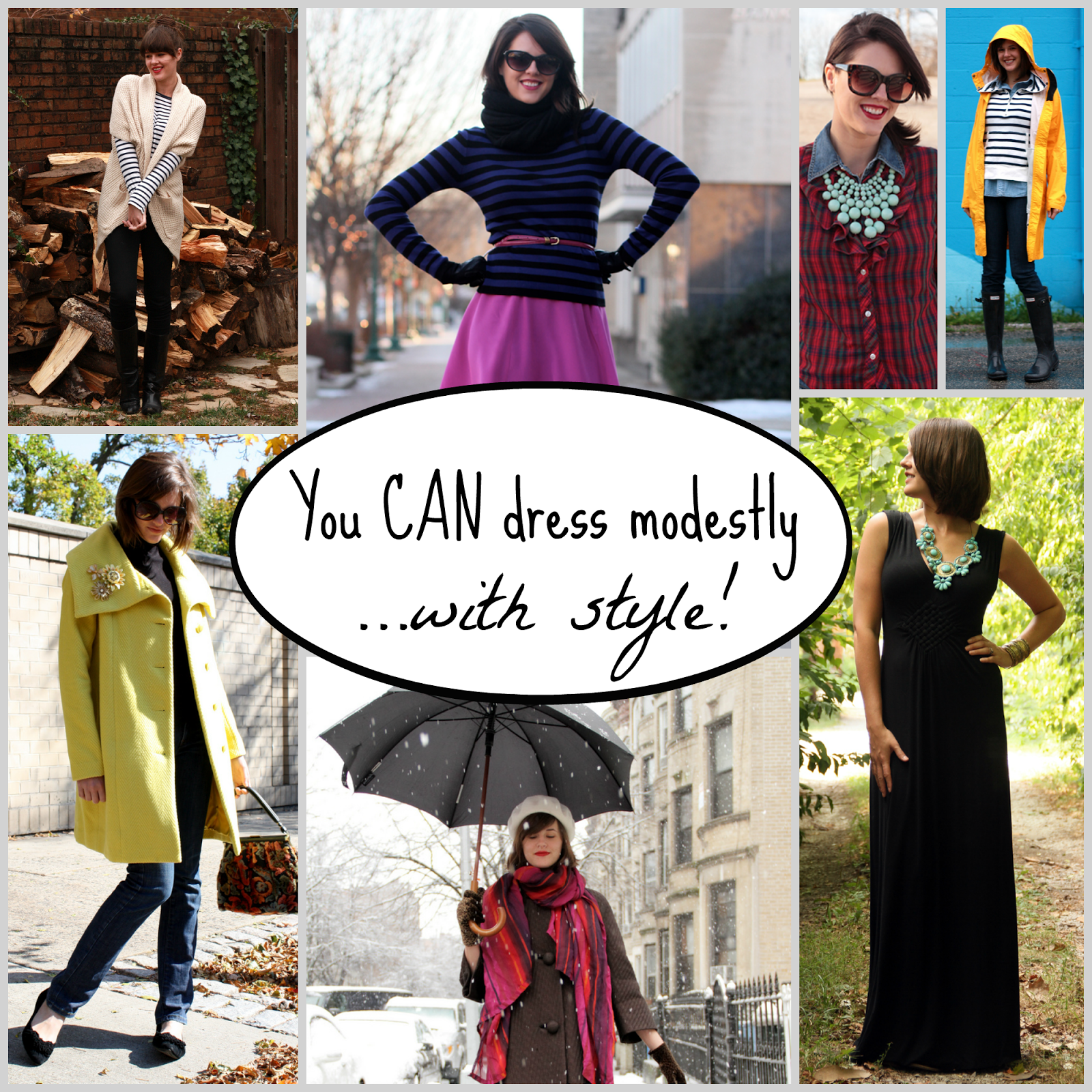 WHO CAN STAND: You CAN Dress Modestly...With Style!