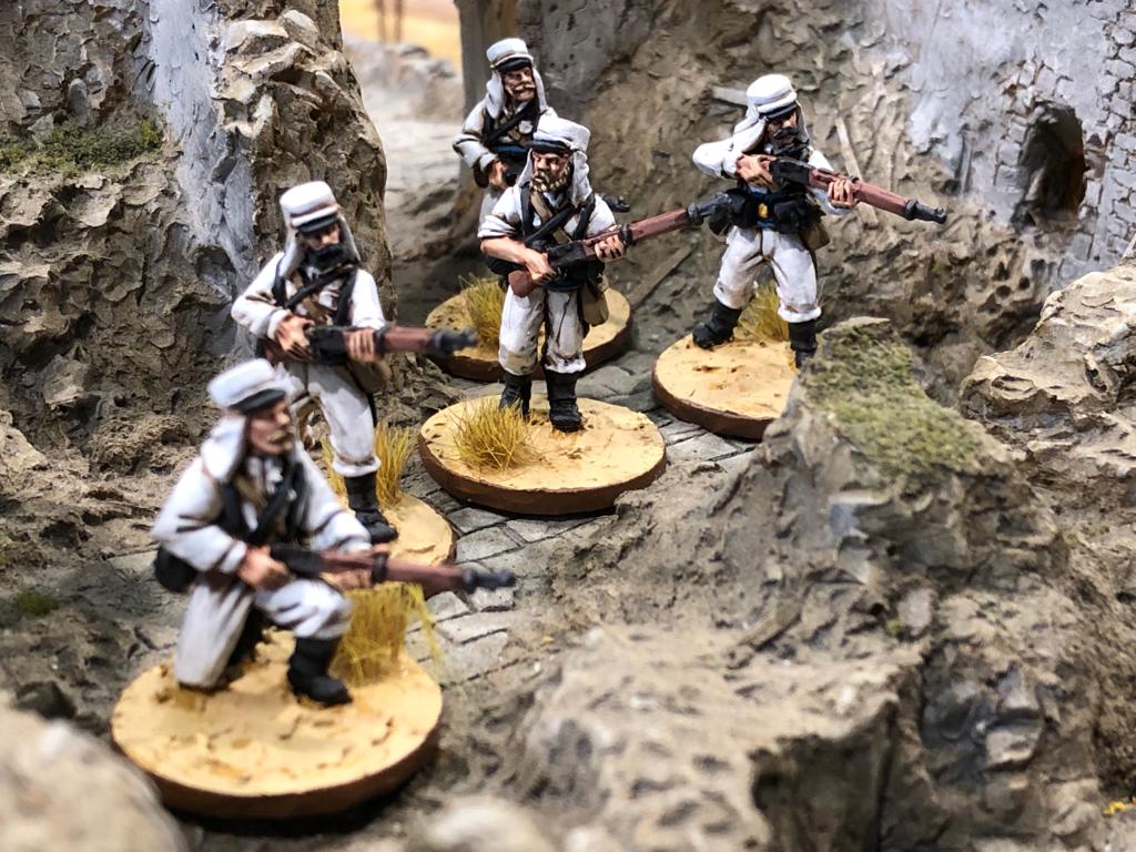 A wargame page: French colonial troops