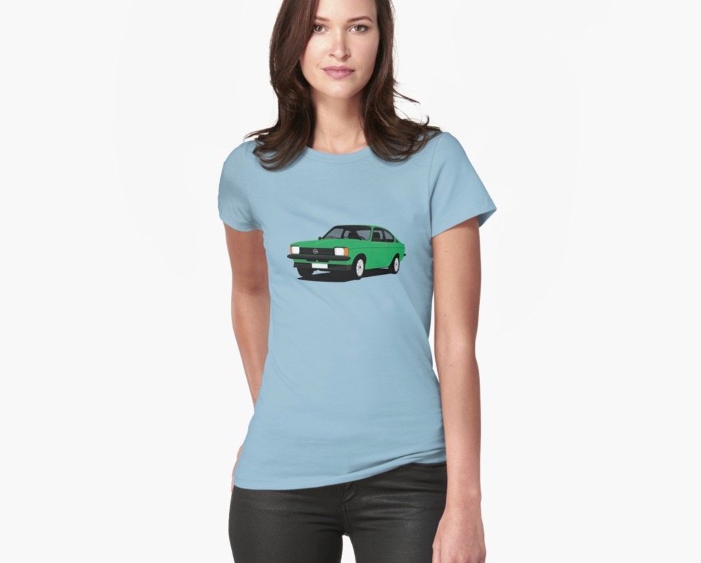 Opel Kadett C Coupé T-shirt | Car shirts | Classic, retro and vintage cars