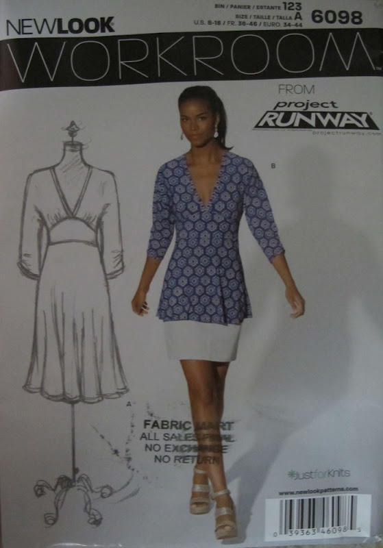 New Look dress and top 6098 pattern review by Mushywear