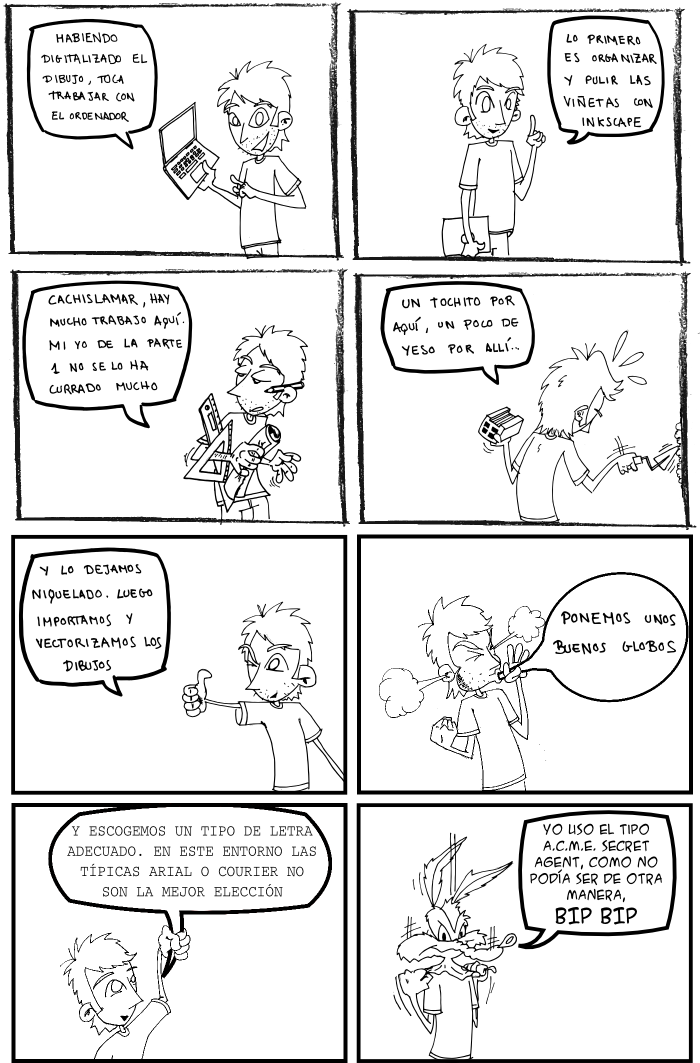 Sukarracomic: 80 - Tutorial: Cómo hacer un cómic. Parte 3