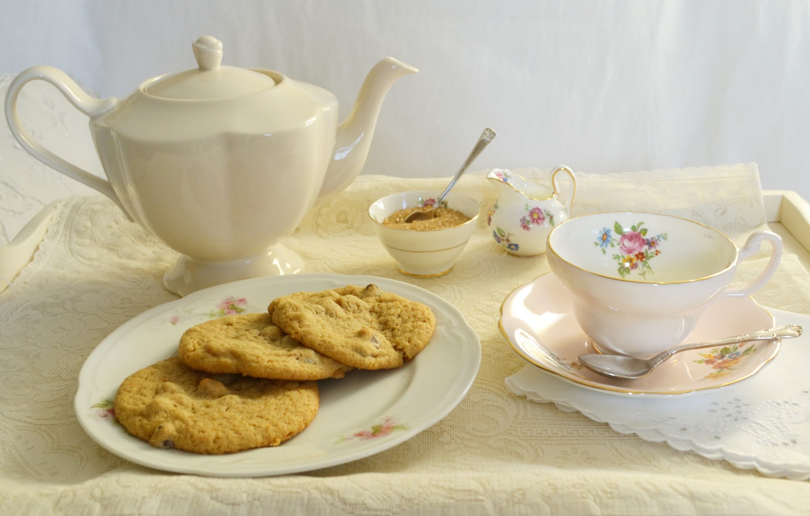 Artful Affirmations: Tea Cup Tuesday-Pink and Cream