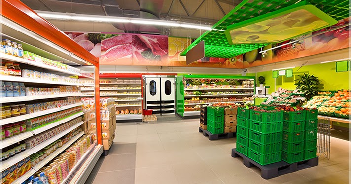 Desain Interior Minimarket Minimalis Sederhana nan Unik