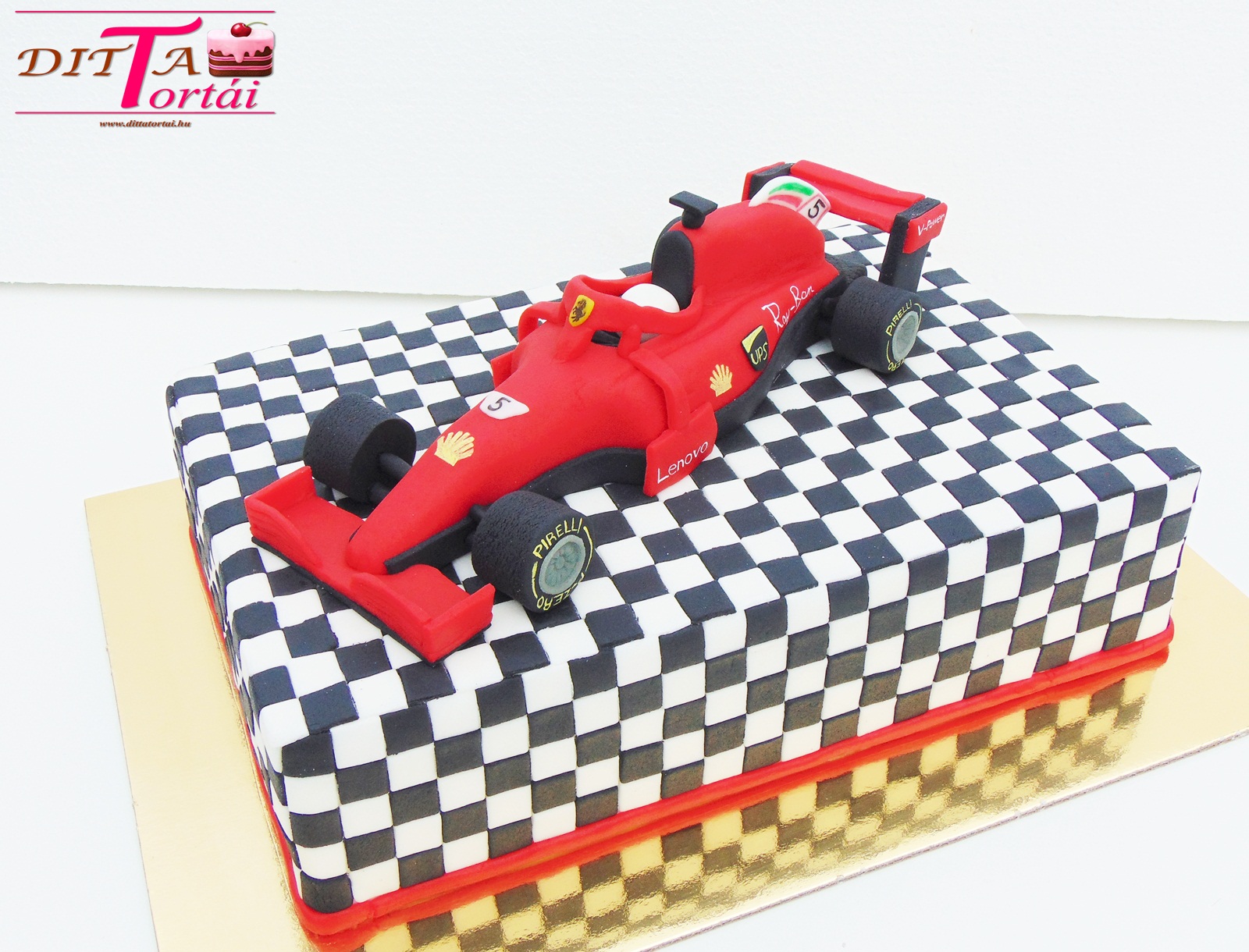 Ditta tortái: Forma1 Ferrari torta