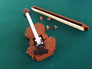 One Brick at a Time: LEGO Violin 2