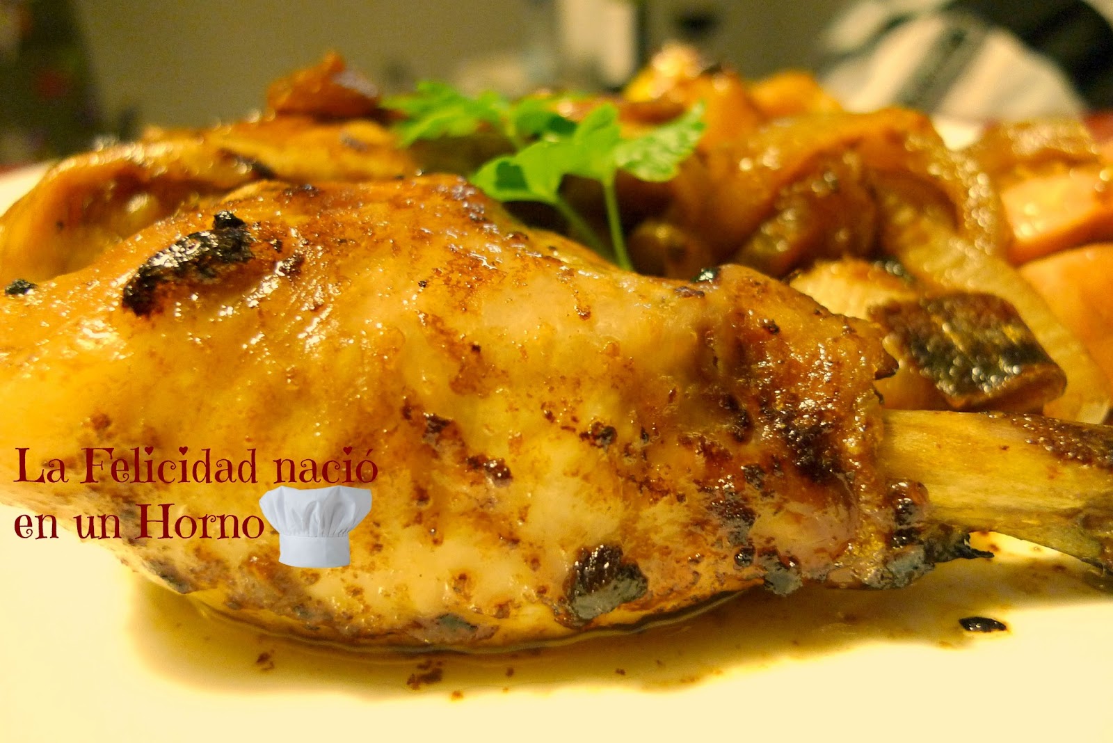 LA FELICIDAD NACIÓ EN UN HORNO: POLLO RÚSTICO AL TOMATE