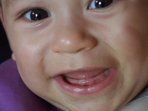 Bébé Mignon: Dentition: les six premiers mois