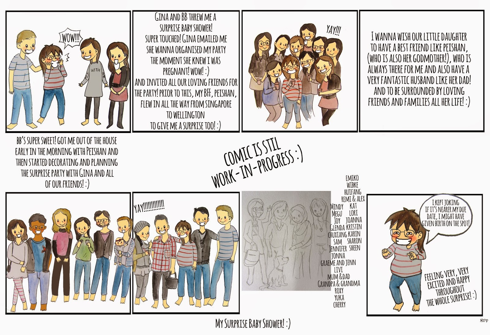 I am ksf: 2 Work-In-Progress Comics!