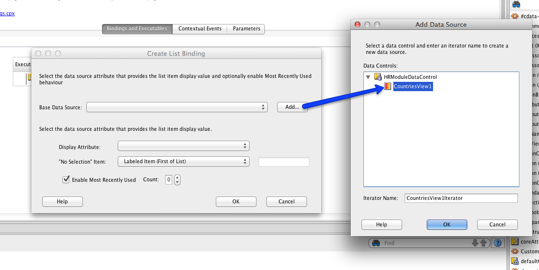 Born To Debug Having A Non Bc Drop Down Select Component With List Items From Bc Data Control