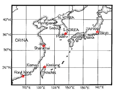 Longitude And Latitude Map Of China - United States Map