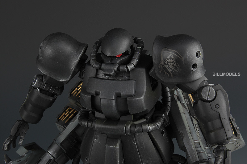 GUNDAM GUY: MG 1/100 Zaku F2 Heavy Machine Guns - Custom Build