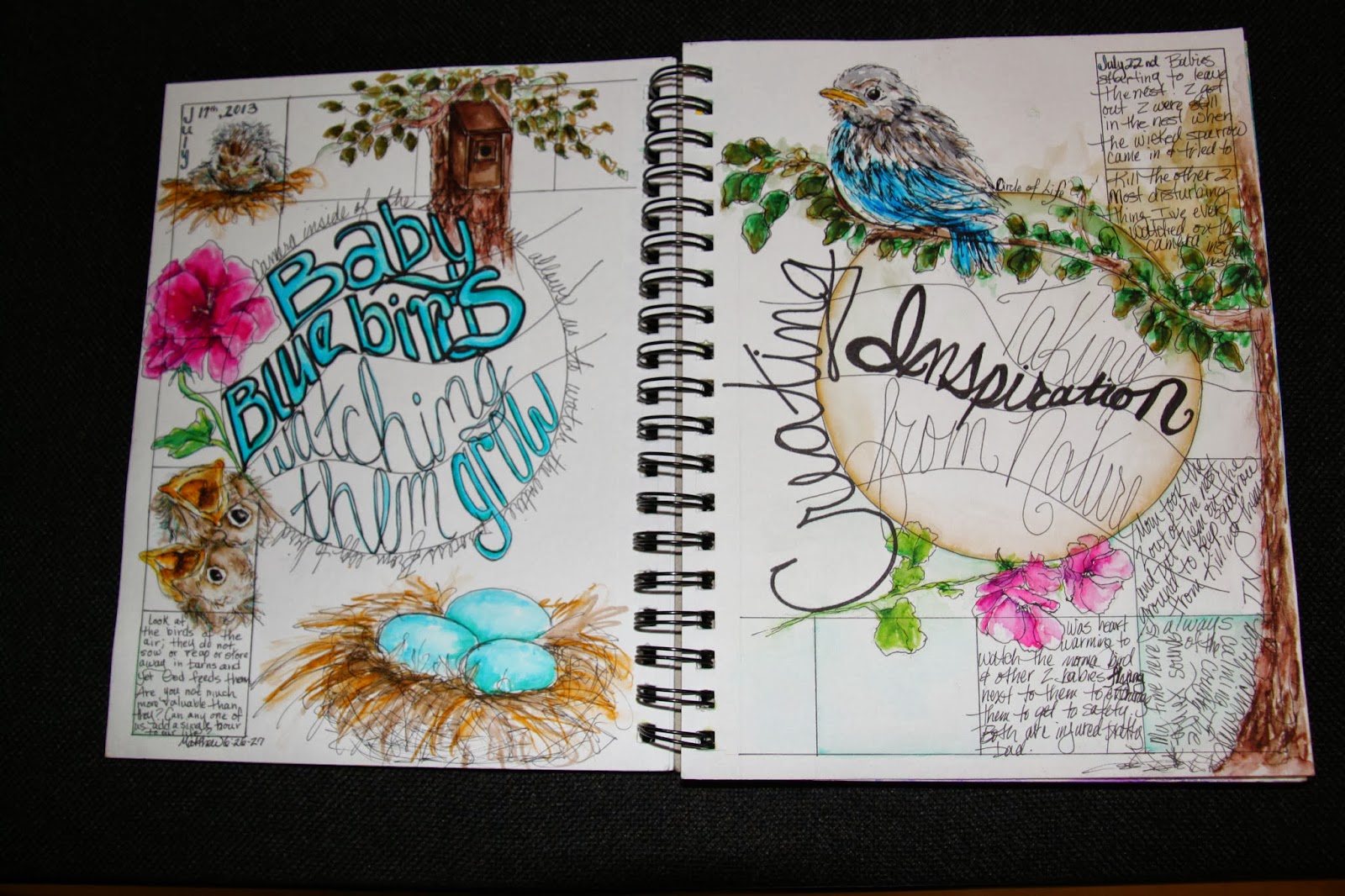 Janie's Creative heART: Inspirational journal pages