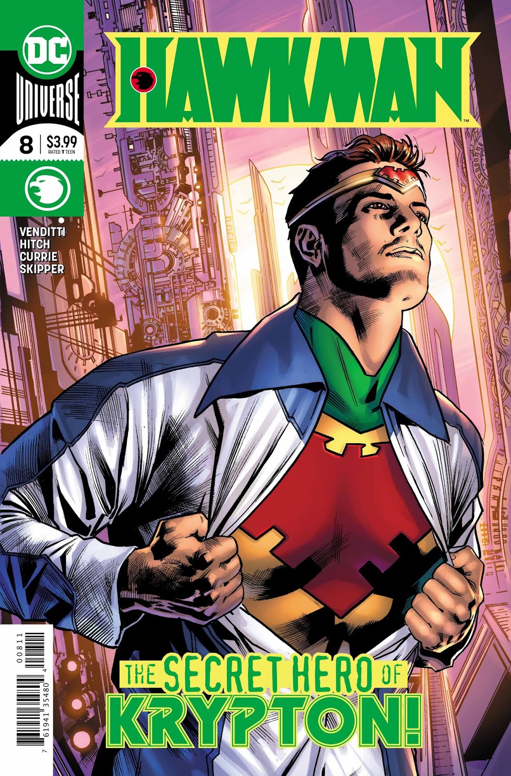 Weird Science DC Comics: PREVIEW: Hawkman #8