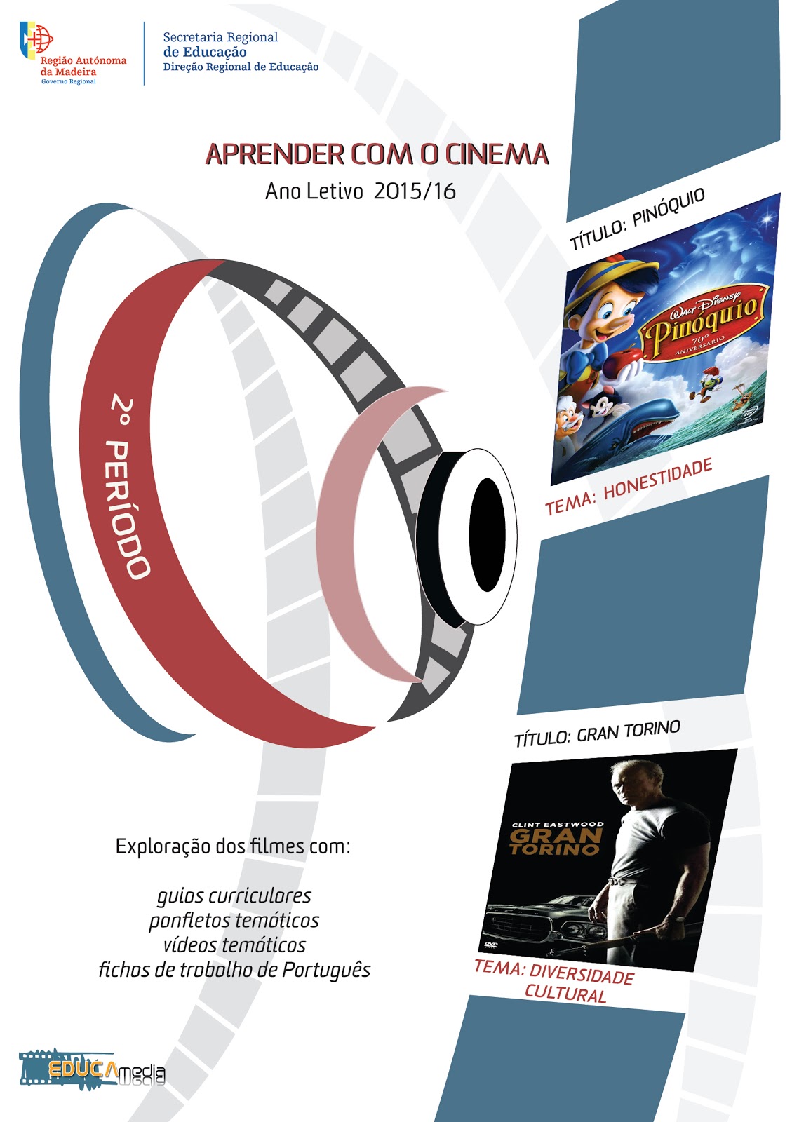 Escola EB1/PE Ribeiro Domingos Dias: "Aprender com o Cinema" - 2º período