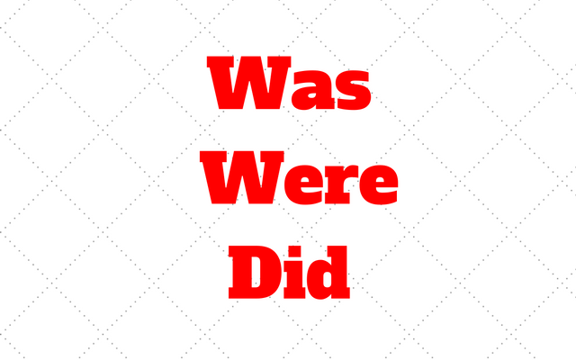 Cuando usar Was, Were y Did? - Ingles 0.0